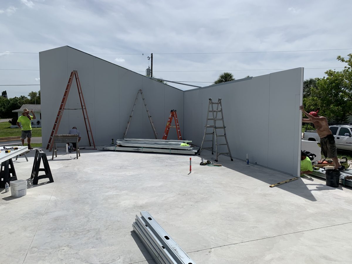 Steel SIPS (Structurally Insulated Panel System) – Linda Kelly